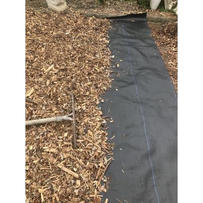 China Heavy Duty PP UV Weed Block Fabric 90gsm 1.6m Wide Anti Weed Mat Ground Cover for sale