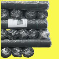 China PP Woven Weed Control Mat 100gsm UV Resistant Anti Grass Landscape Fabric 0.5-5m Width for sale
