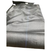 China PP Woven Weed Barrier Ground Cover Fabric 90gsm 1m x 50m UV Treated for sale