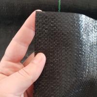 China Heavy Duty PP Woven Weed Barrier Ground Cover Fabric 90gsm UV Resistant 3-5 Year Lifespan for sale