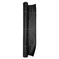 China PP Woven Weed Control Mat 100gsm UV Resistant Ground Cover Fabric 2m Width for sale