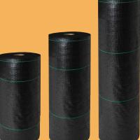 China PP Woven Ground Cover 80gsm Black Weed Mat for Agriculture and Garden Anti Grass UV Resistant for sale