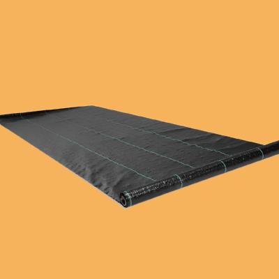 China Reflective White Polyethylene Woven Ground Cover Weed Mat 90gsm 1.6m Width for sale
