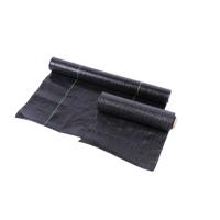 China PP Woven Weed Barrier Ground Cover Fabric 1x10m 2x5m UV Resistant Anti Weed Mat for sale