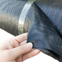 China PP Woven Weed Control Mat 90gsm Ground Cover Fabric UV Treated 0.4-6m Width for sale