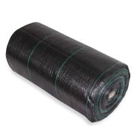 China 100% PP Woven Weed Control Fabric Ground Cover Anti Weed Mat 90gsm UV Resistant for sale
