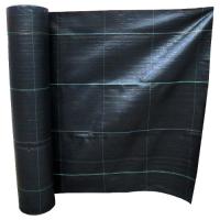 China 100% Virgin PP Woven Weed Mat Ground Cover 90gsm UV Resistant Anti Grass Cloth for Garden for sale