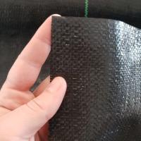 China 100% Virgin PP Woven Weed Mat Ground Cover 90gsm UV Resistant 0.4m-6m Width for sale
