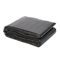 China PP Woven Anti Weed Mat Ground Cover Fabric 100gsm UV Treated 1.6m Width for sale