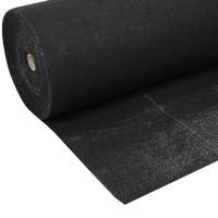 China PP Woven Anti Weed Mat Ground Cover Fabric 100gsm UV Resistant 2m Width for sale