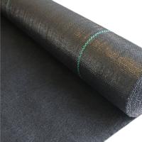 China GRS Approved PP Woven Weed Control Mat 90gsm 1.6m Width Ground Cover for Blueberry Orchard for sale