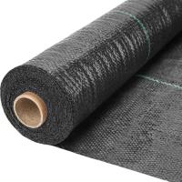 China PP Nonwoven Anti Weed Mat Ground Cover Weed Barrier Landscaping Fabric 90gsm 1m Wide for sale