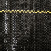 China White Woven Weed Barrier Landscape Fabric 90gsm UV Treated Ground Cover 1.6m Wide for sale