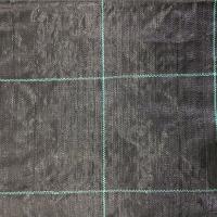 China PP Woven Weed Control Mat 90gsm UV Resistant Ground Cover Fabric 1m x 50m for sale