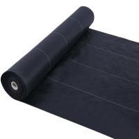 China PP Woven Weed Control Mat 90gsm UV Resistant Ground Cover Fabric 1m x 50m for sale
