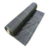 China PP Woven Garden Fabric Mulch Weedmat 90gsm 1m Wide for Vegetable Weed Control for sale