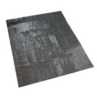 China PP Woven Weed Barrier Ground Cover Fabric 90gsm 1m Wide UV Treated Black Landscape Mat for sale