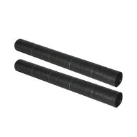 China PP Woven Weed Control Mat 90gsm Ground Cover Fabric 3-5 Year UV Resistant Agricultural Black Plastic for sale