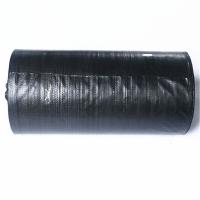 China PP Woven Weed Control Mat 90gsm Ground Cover Fabric 3-5 Year UV Resistant Agricultural Black Plastic for sale