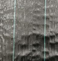 China PP Woven Weed Barrier Ground Cover Fabric 100gsm UV Resistant Anti Weed Mat for Gardening for sale