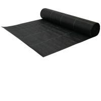 China PP Woven Weed Mat Ground Cover 90gsm UV Resistant Anti Weed Fabric for Gardening for sale