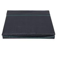 China 3.2oz PP Woven Weed Control Fabric 3x100ft Weed Mat for Garden Farm Anti Grass Mat for sale
