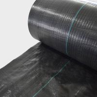 China 3.2oz PP Woven Weed Control Fabric 3x100ft Weed Mat for Garden Farm Anti Grass Mat for sale