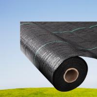 China 3.2oz PP Woven Weed Control Fabric 3x100ft Weed Mat for Garden Farm Anti Grass Mat for sale