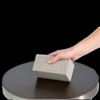 China Foam Glass Grill Cleaning Brick 8x4x3.5 Inch Pumice Stone for BBQ Griddle Grate for sale