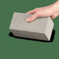 China Foam Glass Grill Cleaning Brick 8x4x3.5 Inch Pumice Stone for BBQ Griddle Grate for sale