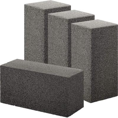 China Foam Glass Grill Cleaning Brick 8x4x3.5 Inch Pumice Stone for BBQ Griddle Grate for sale