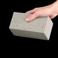 China Foam Glass Grill Cleaning Brick 8x4x3.5 Inch Pumice Stone for BBQ Griddle Grate for sale