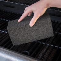 China Foam Glass Grill Cleaning Brick 8x4x3.5 Inch Pumice Stone for BBQ Griddle and Grate for sale