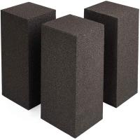 China Foam Glass Grill Cleaning Brick 8x4x3.5 Inch Pumice Stone for BBQ Griddle and Grate for sale