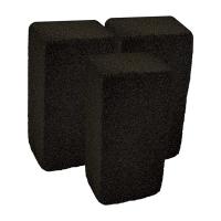 China Wholesale 12 Pack Glass Grill Brick Cleaning Stone 8x4x3.5 Inch Foam Glass Pumice for sale
