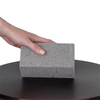 China Eco-Friendly Foam Glass Grill Cleaning Brick 8x4x3.5 Inch Pumice Stone for BBQ Griddle for sale