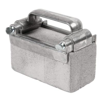 China Eco-Friendly Foam Glass Grill Cleaning Brick 8x4x3.5 Inch Pumice Stone for BBQ Griddle for sale