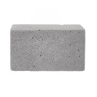China Eco-Friendly Foam Glass Pumice Stone Grill Brick 8x4x3.5 Inch for BBQ Griddle Toilet Cleaning for sale