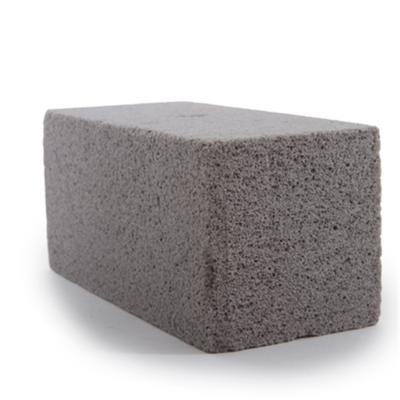 China Eco Friendly Grill Cleaning Brick 8x4x3.5 Inch Foam Glass Pumice Stone for BBQ Griddle for sale