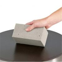 China Foam Glass Grill Cleaning Brick 8x4x3.5 Inch Pumice Stone for BBQ Grease and Stain Removal for sale