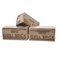 China BBQ Grill Cleaning Stone Block 8x4x3.5 Inch Foam Glass Pumice Brick for Griddle Grease Removal for sale