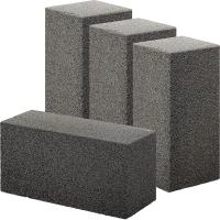 China Wholesale Large Black Pumice Stone Grill Cleaning Brick 8x4x3.5 Inch for Griddle for sale
