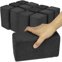 China Eco-Friendly Foam Glass Grill Cleaning Brick 8x4x3.5 Inch Pumice Stone for BBQ Griddle Oven for sale