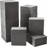 China Eco-Friendly Foam Glass Grill Cleaning Brick 8x4x3.5 Inch Pumice Stone for BBQ Griddle Oven for sale