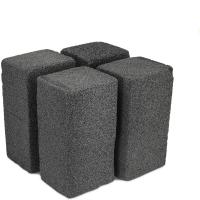 China Eco-Friendly BBQ Grill Cleaning Stone Block 3-Pack 8x4x3.5 Inch Pumice Brick for Griddle and Oven for sale