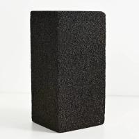 China Eco-Friendly Grill Cleaning Stone 8x4x3.5 Inch Foam Glass Pumice Brick for BBQ Griddle Grate for sale