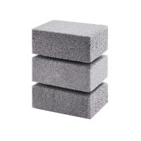 China Eco-Friendly Grill Cleaning Stone 8x4x3.5 Inch Foam Glass Pumice Brick for BBQ Griddle Grate for sale