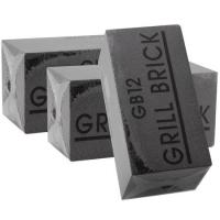 China QY Foam Glass Grill Cleaning Brick 8x4x3.5 Inch Reusable Pumice Stone for BBQ Grease Removal for sale