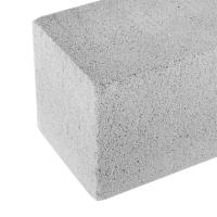 China QY Foam Glass Grill Cleaning Brick 8x4x3.5 Inch Reusable Pumice Stone for BBQ Grease Removal for sale