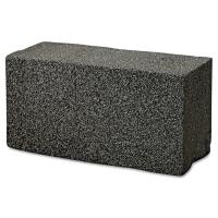 China QY Foam Glass Grill Cleaning Brick 8x4x3.5 Inch Reusable Pumice Stone for BBQ Grease Removal for sale